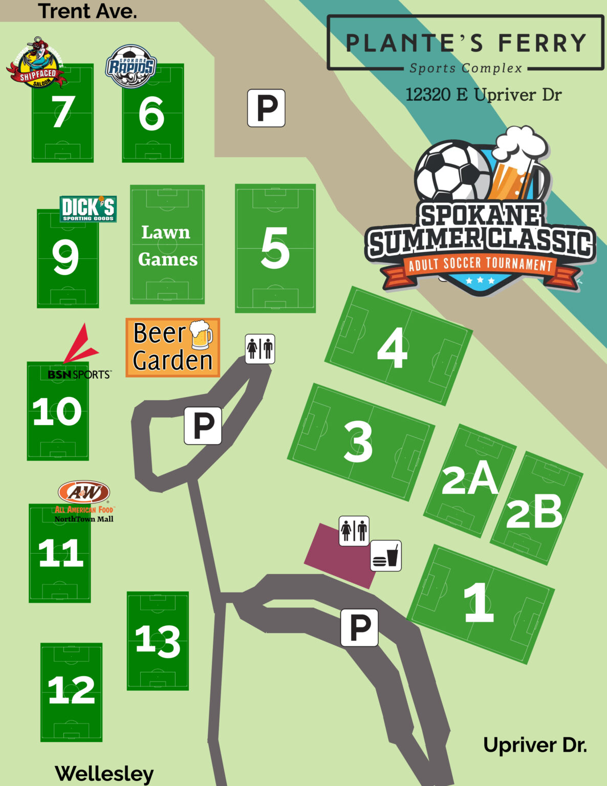 Spokane Summer Classic – an Adult Soccer Tournament in Spokane, WA.